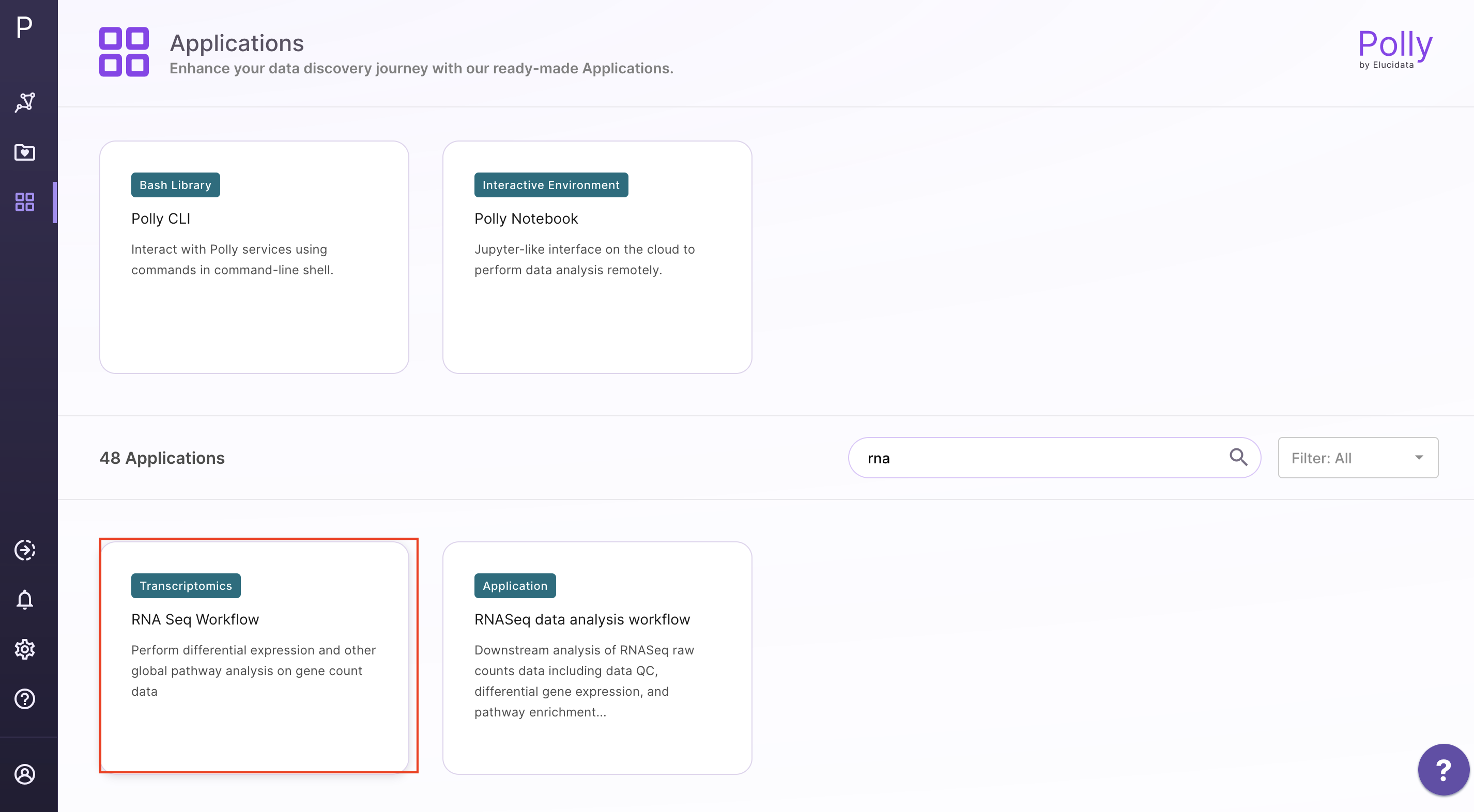 RNA Seq Workflow - Polly Documentation